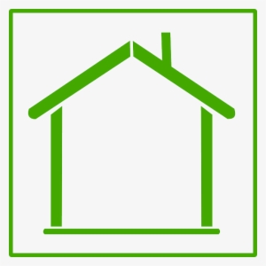 House, Sign, Ecology, Green, Home - Green House Icons PNG Image ...