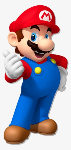 Mario - Super Mario Thumbs Up PNG Image | Transparent PNG Free Download ...