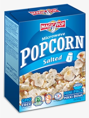 Magicpop - Magic Pop Popcorn Salted PNG Image | Transparent PNG Free ...
