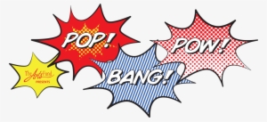 Bang Fun Raiser Arts Fund Sb The - Bang Pow Png PNG Image | Transparent ...