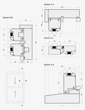 Top Windows And Doors - Traditional Box Sash Window Details PNG Image ...