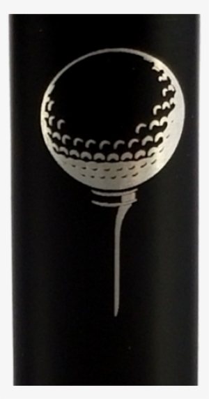 Golf Ball And Tee Design Metal Lighter Cover - Tee PNG Image ...