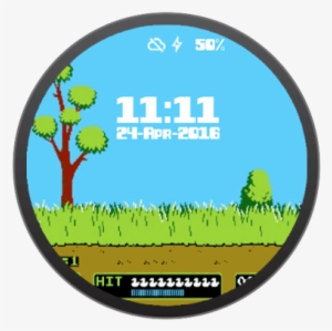 Duck Watch Face Play Store - Duck Hunt Game Gif PNG Image | Transparent ...