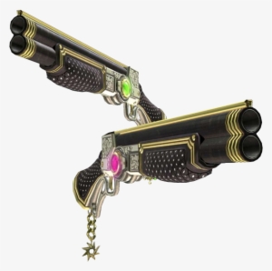 Bayonetta-styled Nerf Gun - Bayonetta Onyx Roses PNG Image ...