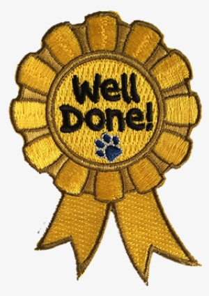 Well Done Rosette Gold - Badge PNG Image | Transparent PNG Free ...