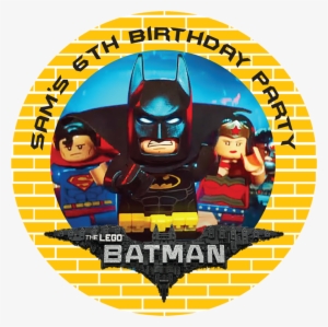 Batman Lego Party Box Stickers - Lego Batman Movie PNG Image ...