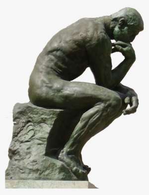The Thinker Statue Png - Musée Rodin PNG Image | Transparent PNG Free ...