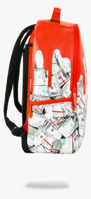 Sprayground Blood Money Drips Drip$ - Money Drip Red Sprayground PNG ...