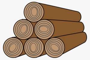 Lumber Icon Clip Art At Clker - Lumber Clipart PNG Image | Transparent ...