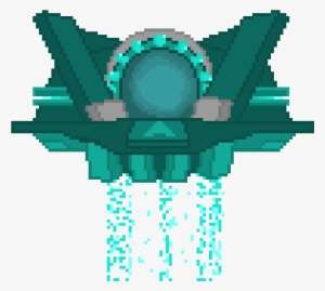 Turquoise Portal - Pixel Art PNG Image | Transparent PNG Free Download ...