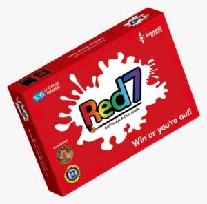 Asmadi Games Red 7 Card Game: English Edition PNG Image | Transparent ...