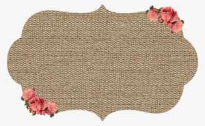 Burlap Frame Clipart - Burlap Frame Png PNG Image | Transparent PNG ...