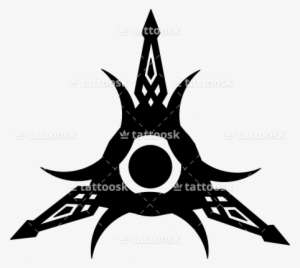 Free Tribal Crescent Moon Sun Star Symbol Tattoo - Crescent Moon Tribal ...