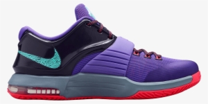 Kd 7 'lightning 534' - Nike Kd Vii Lila 52,5 PNG Image | Transparent ...
