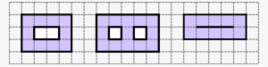 Three Polyominoes That Fold Along The Grid Lines Into - Make A Sentence ...