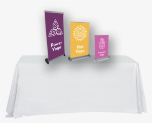 Tabletop Retractable Banner Stands - Printing PNG Image | Transparent ...