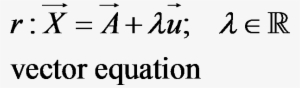And A Direction Vector, U , Of A Straight Line R, Then - Chemical ...
