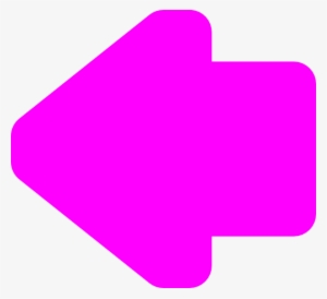 Arrow Left Pink Clip Art At Clker - Pink Arrow Pointing Left PNG Image ...