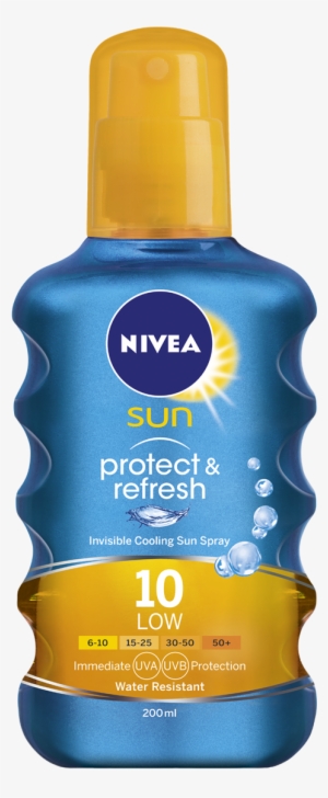 Sun Care - Nivea Protect And Refresh PNG Image | Transparent PNG Free ...