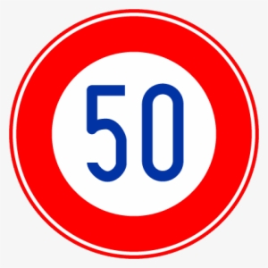 Maximum Speed Limit - Speed Limit Sign Japan PNG Image | Transparent ...