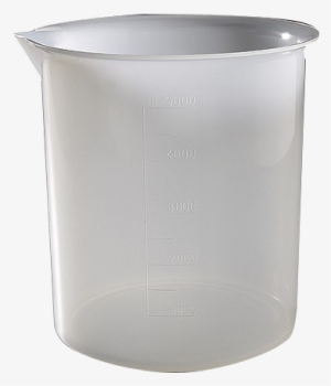Plastic Beaker, Polypropylene, 5000 Ml - 5l Plastic Beaker PNG Image ...