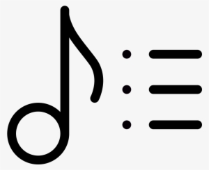 Multimedia Music Note Eighth List Bullets - Mobile App PNG Image ...