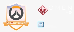 Plg Nationals Overwatch Logo Powered By Omen By Hp PNG Image ...