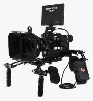 Epic X Red Camera - Red Helium Shoulder Rig PNG Image | Transparent PNG ...