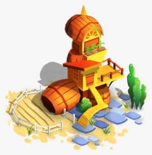 Carrot Farm - My Little Pony Sweet Apple Acres Houses PNG Image ...