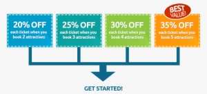 Buy 2 Or More Must See Attractions Today & Save As - Buy 2 Get 25% Off ...