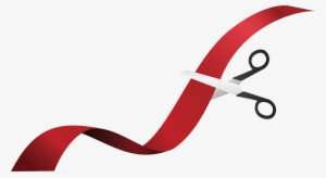 Ribbon Cutting Vector - Ribbon Cutting Clip Art Png PNG Image ...