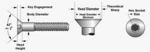 Socket Head Cap Screw PNG Image | Transparent PNG Free Download on SeekPNG