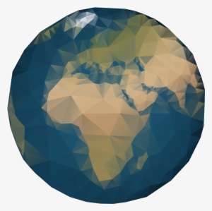 Body Earth - Earth Is A Polygon PNG Image | Transparent PNG Free ...