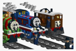 New Face And Group Photo - Lego Thomas The Tank Engine PNG Image ...