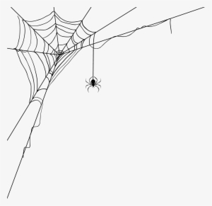 Download Png - Spider On A Spider Web PNG Image | Transparent PNG Free ...