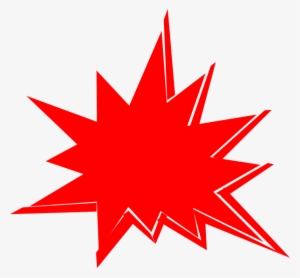 Red Explosion Clip Art At Clker - Red Explosion Clipart PNG Image ...