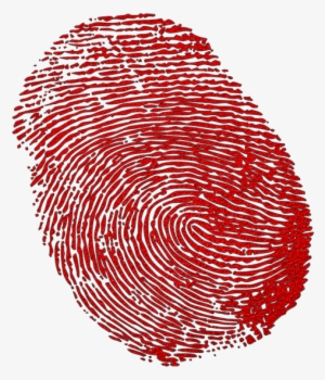 Fingerprint Transparent Red - Fingerprint Red Transparent PNG Image ...