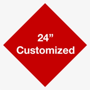 24" Red Diamond Custom Safety Floor Signs - Sign PNG Image ...