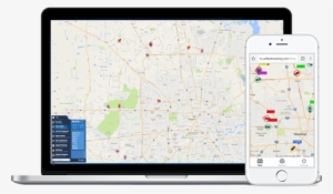 Gps Tracking System On Laptop - Gps Tracking PNG Image | Transparent ...