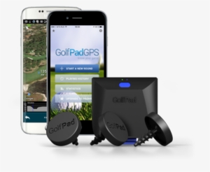 Golfpadgps - Golf Pad- Gps Tracking Tags PNG Image | Transparent PNG ...
