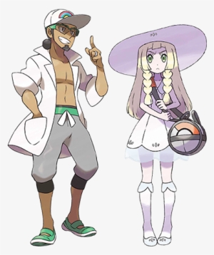 Characters - Nintendo 3ds - Pokemon Moon Console Game PNG Image ...