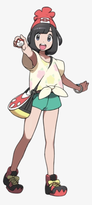 Main Characters Rgb 300dpi - Pokemon Sun Moon Character PNG Image ...