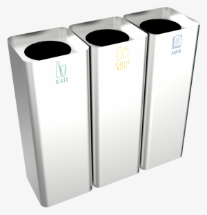 Stainless Steel Modern Design Recycle Bins - Modern Design Recycling ...