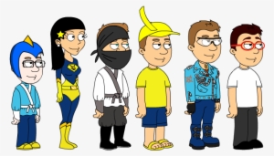 The D-vengers In Old Comedy World Forms - Vyond PNG Image | Transparent ...