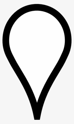 Google Maps Pin Outline PNG Image | Transparent PNG Free Download on ...