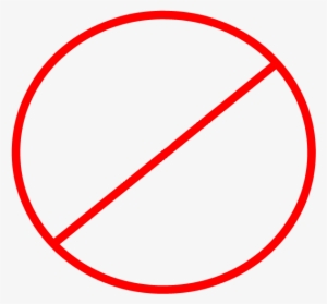 No X Clipart - Circle With Line Thru PNG Image | Transparent PNG Free ...