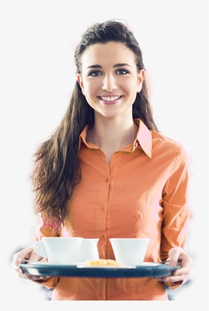Waitress Png Final - Ladies Hotel Waiter Png PNG Image | Transparent ...