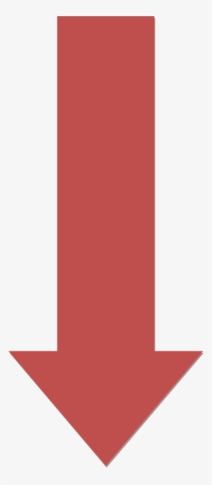 Red Downwards Arrow - Downwards Red Arrow PNG Image | Transparent PNG ...