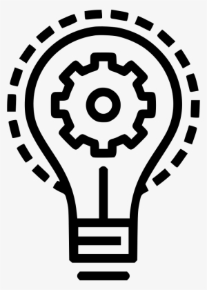 Bulb Idea Imagination Light Innovation Setting Gear - Innovation Icon ...