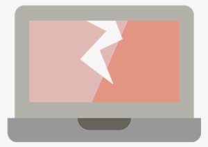 Broken-screen - Computer Monitor PNG Image | Transparent PNG Free ...